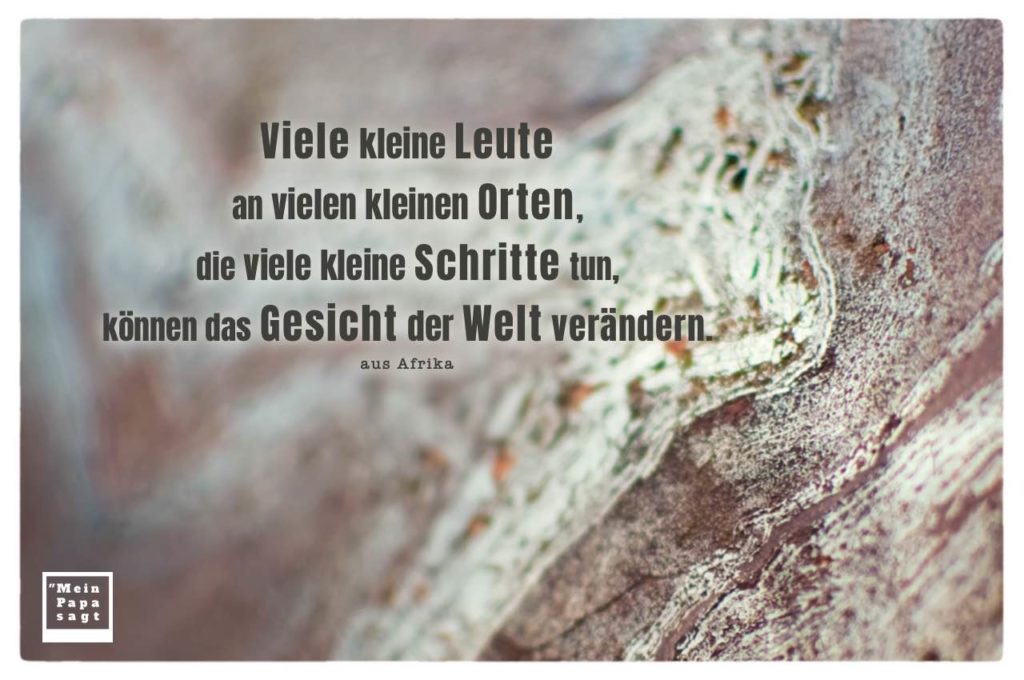 Viele Kleine Leute An Vielen Kleinen Orten
