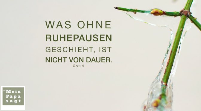 Thema: Ruhe - Zitate und Weisheiten mit Bild